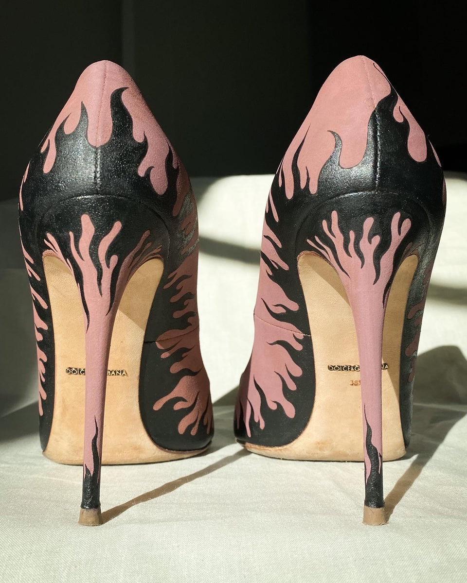 Repurposed Dolce Gabbana Suede Pump – Shop Repurpose